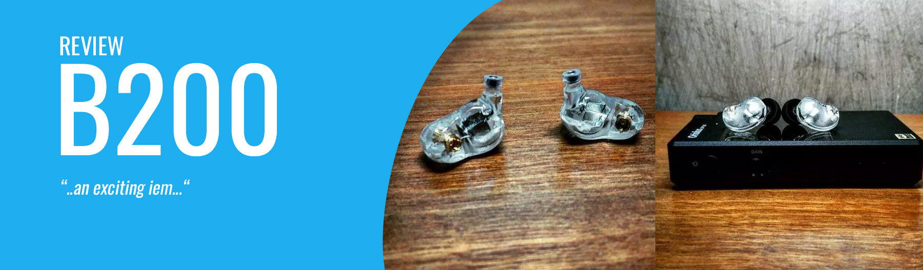 B200 review from audio123blog - Brainwavz Audio