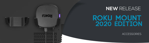 Roku Ultra 2020 Mount with VHB Tape, Screwless, No Tools, Wall & TV Ho ...
