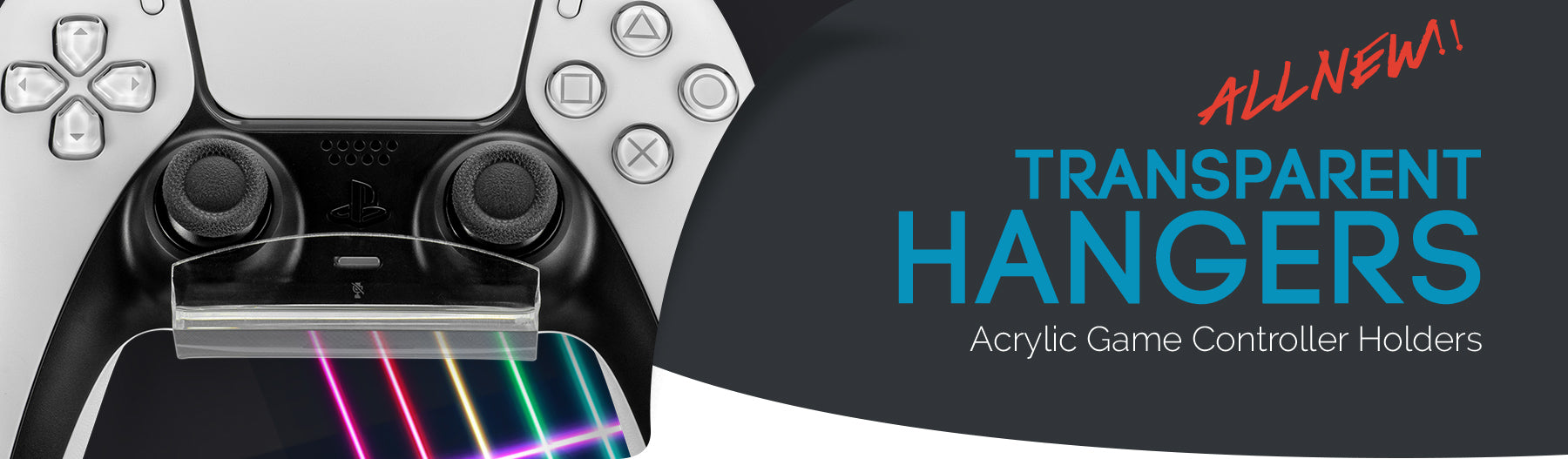 All New Transparent Game Controller Hangers - Brainwavz Audio