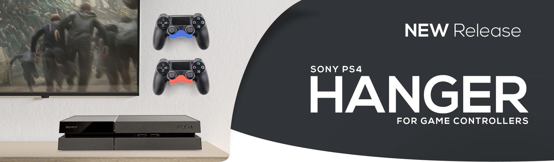 NEW - PS4 Game Controller Hanger - Brainwavz Audio