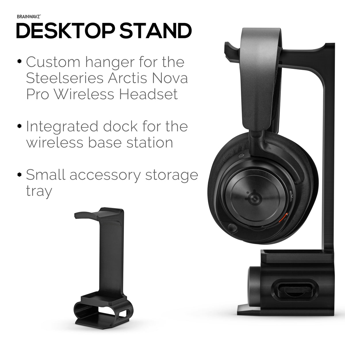 Headphone Stand Designed for Steelseries Arctis Nova Pro Wireless Head ...