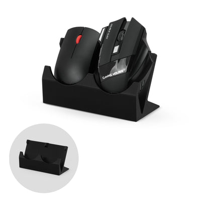 Desktop Dual PC Mouse Stand Holder, Suitable for Small Or Large Gaming ...