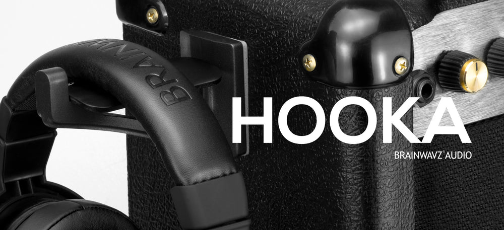 The Hooka - All Metal Headphone Stand Headset Hanger - Brainwavz Audio