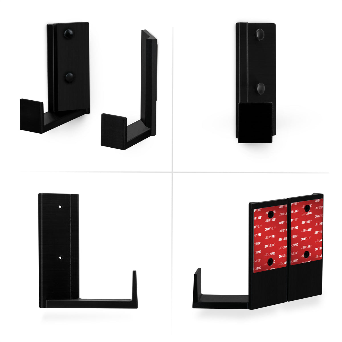 2.5" Corner Mount Device Wall Hanger for Routers, Laptops, Modem, Mesh ...