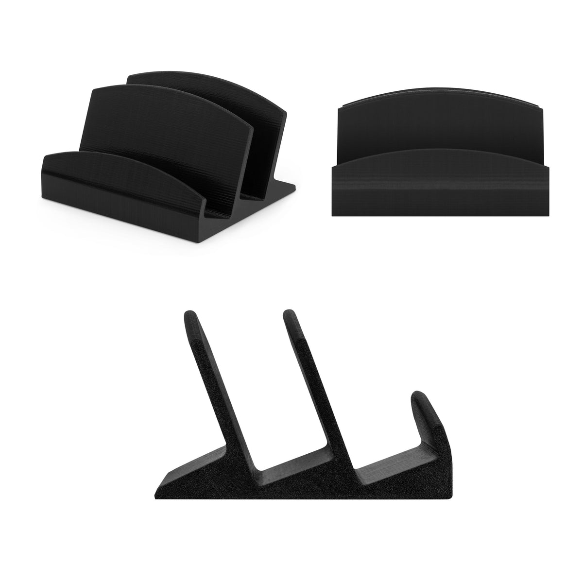 Low Profile Computer Keyboard Desktop Stand- Store Two Keyboards, Full ...