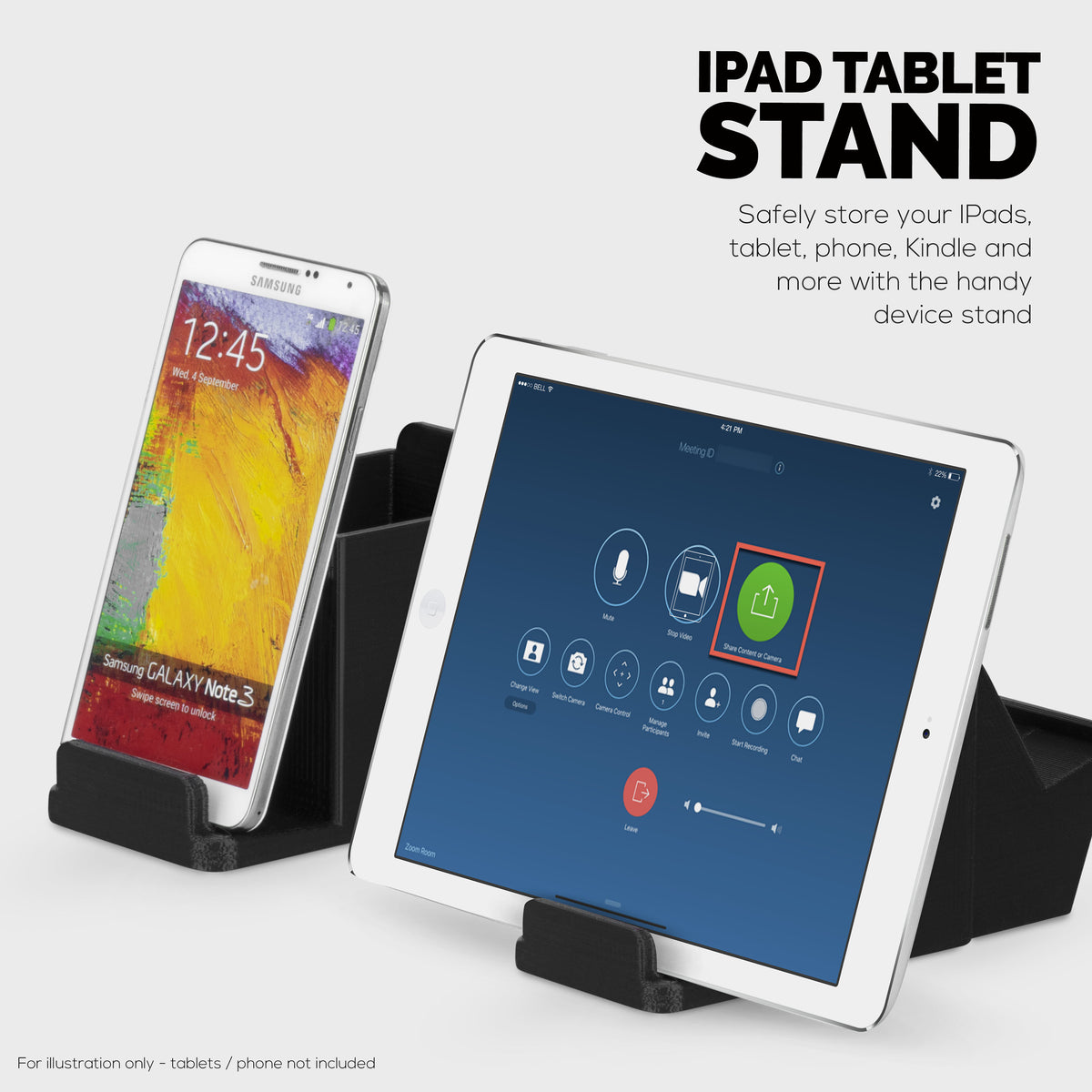 Dual Game Controller & TV Remote Control & Storage Desktop Holder ...