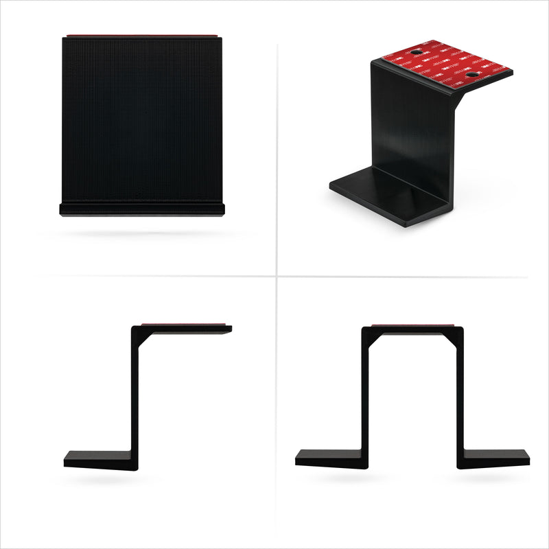 Twin Under Desk Laptop & Device Mount, Adhesive & Screw In, Devices ...