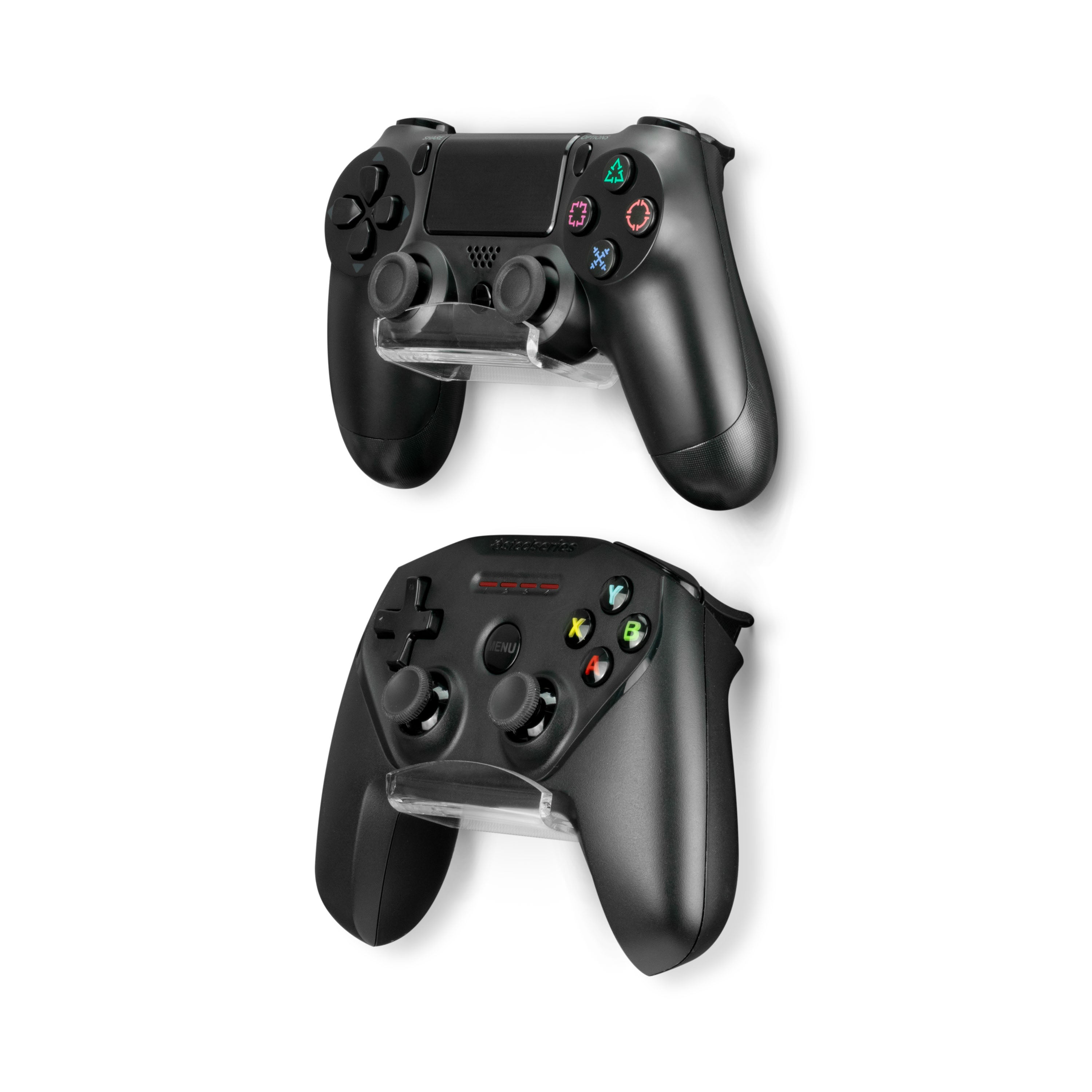 2 Pack Acrylic Game Controller Wall Mount Hanger Holder for XBOX, Play ...