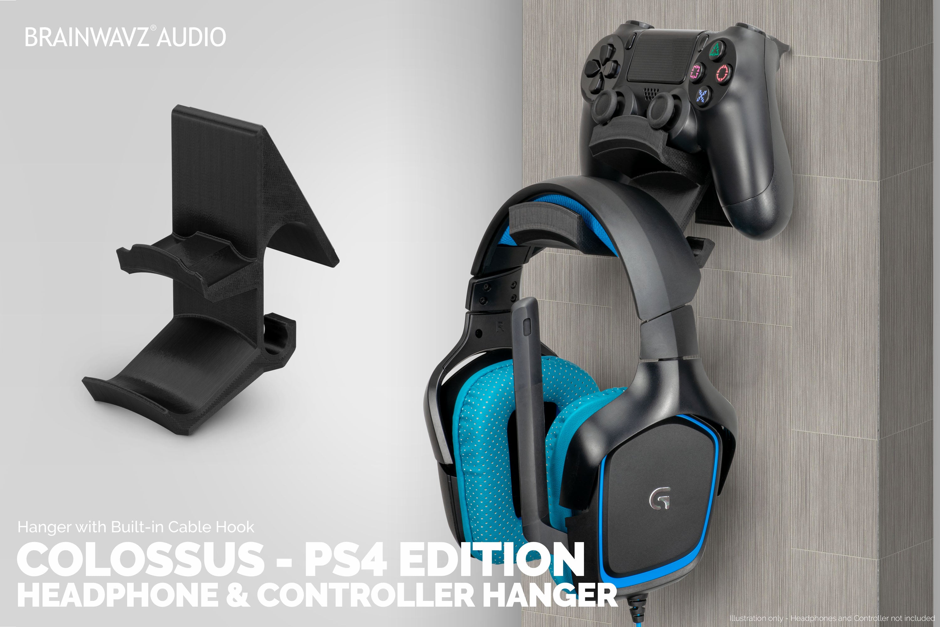 The Colossus - PS4 Edition - Headphone and Game Controller Hanger ...