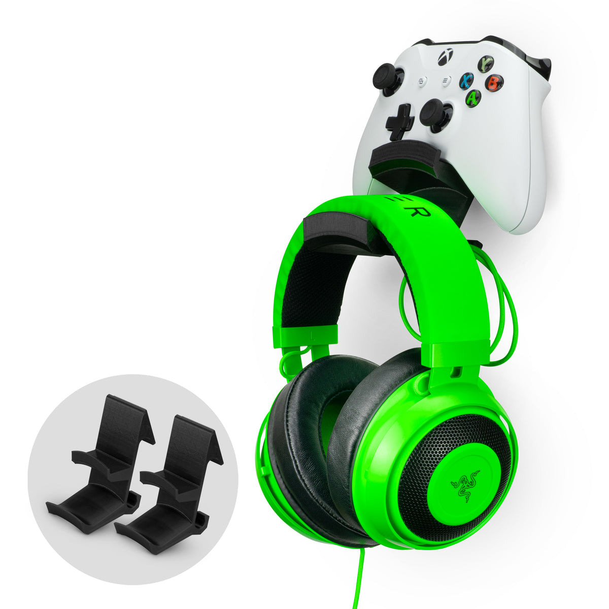 The Colossus - Headphone and Universal Game Controller Hanger - Adhesi ...