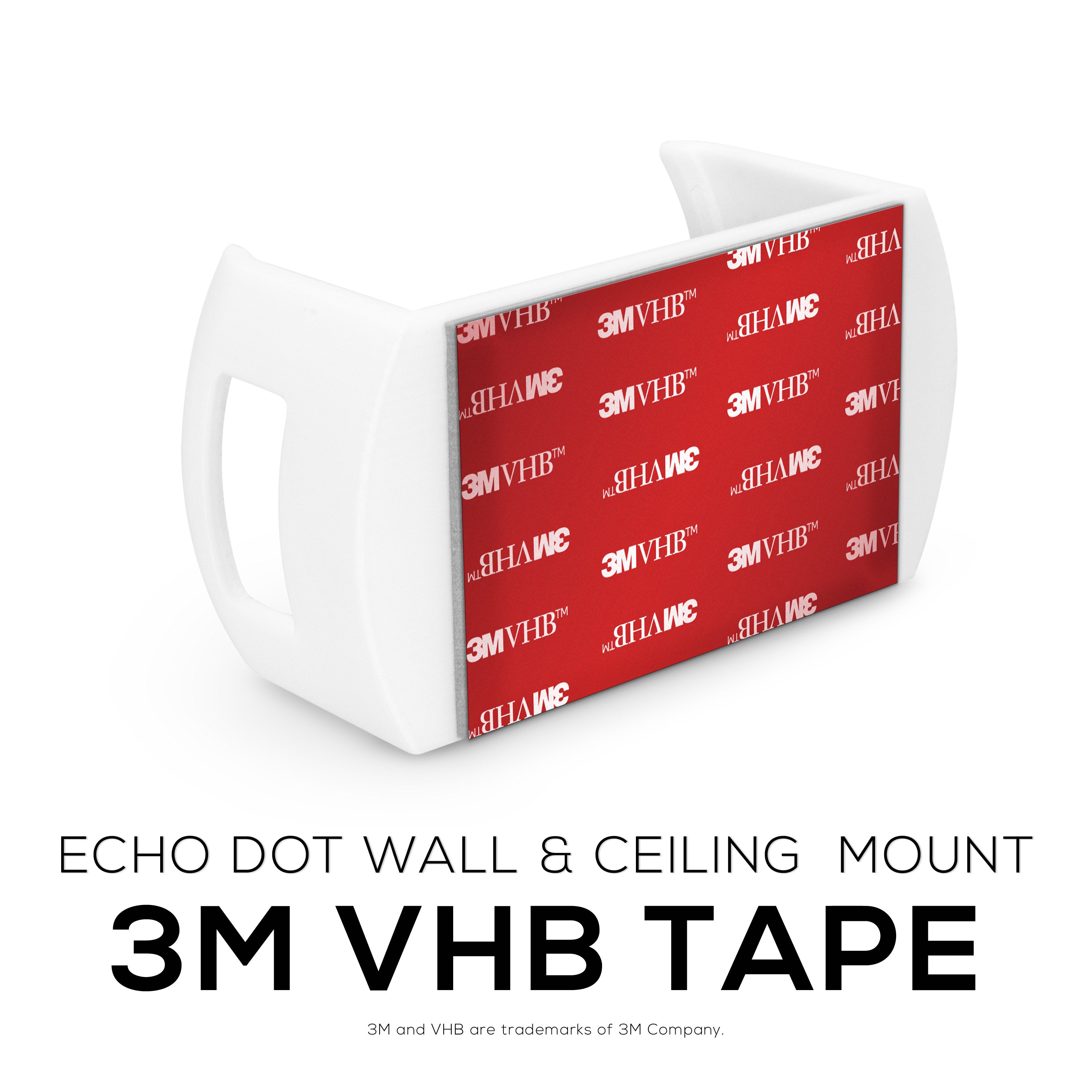 Echo Dot Wall and Ceiling Adhesive Mount - Brainwavz Audio