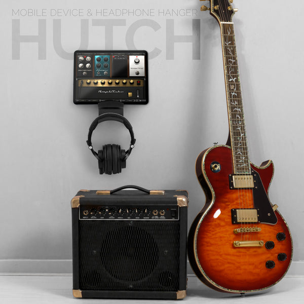 The Hutch - Tablet / Phone Mount & Headphone Hanger - Brainwavz Audio
