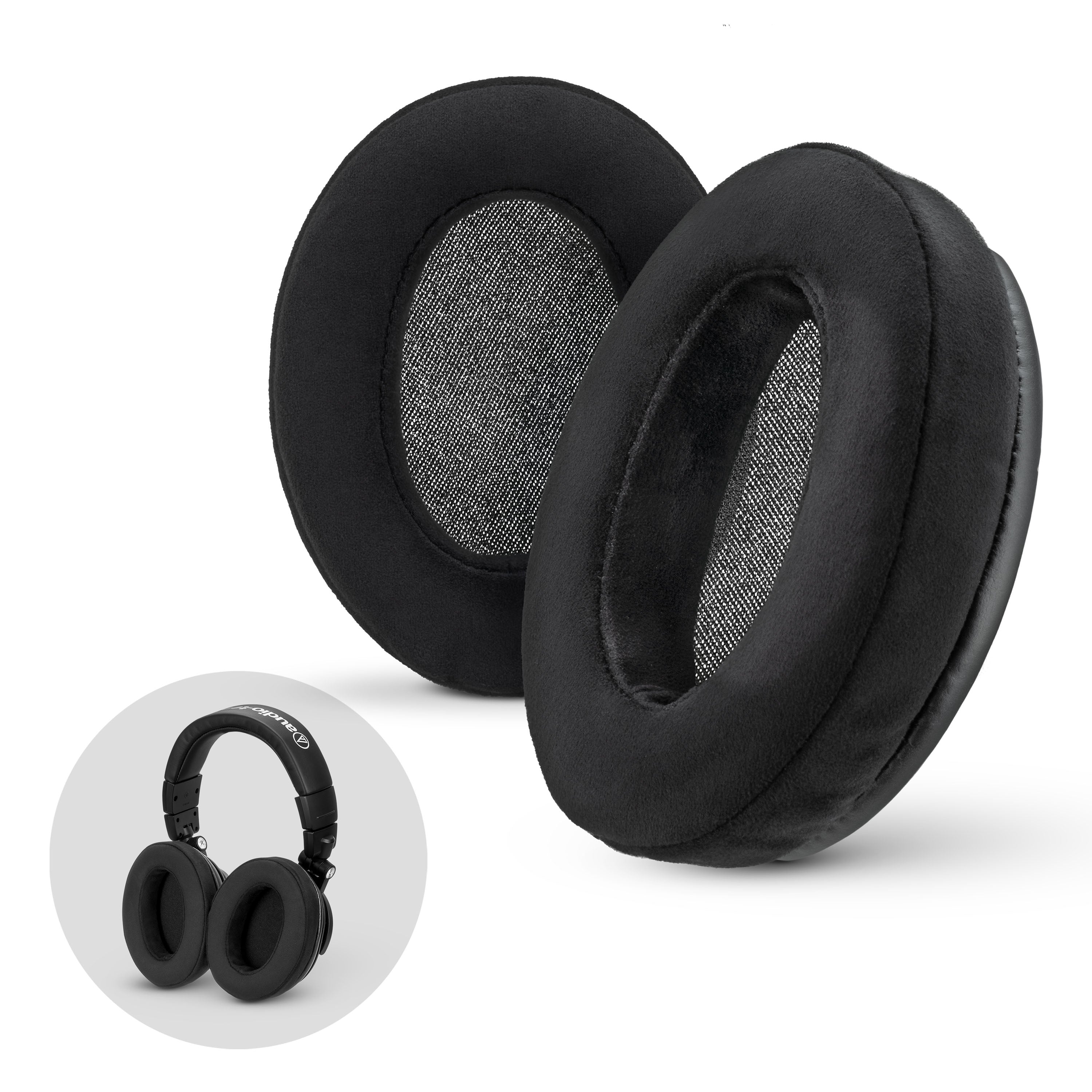 Headphone Memory Foam Earpads - Oval - Micro Suede - Brainwavz Audio