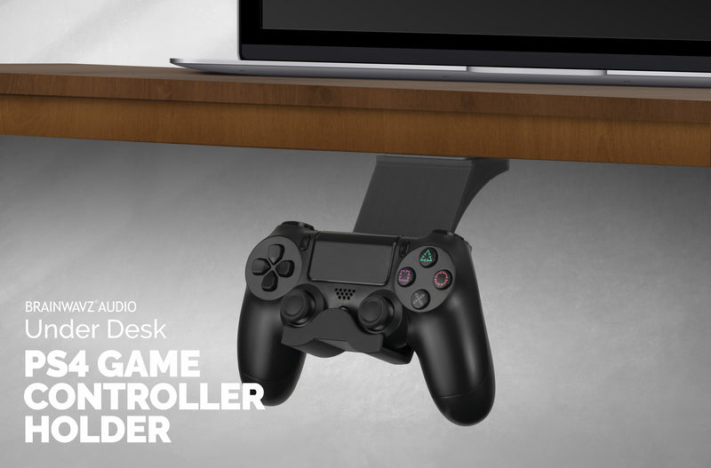 Under Desk Game Controller Holder Hanger - For PlayStation PS4 Control ...