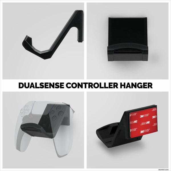 PlayStation PS5 (2 Pack) Game Controller Wall Mount Holder - Custom De ...