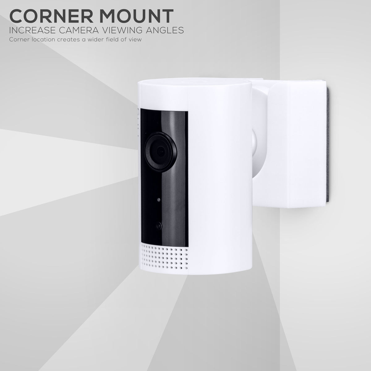 Corner Wall Mount For Ring Indoor (2 Pack) Security Camera - Adhesive ...