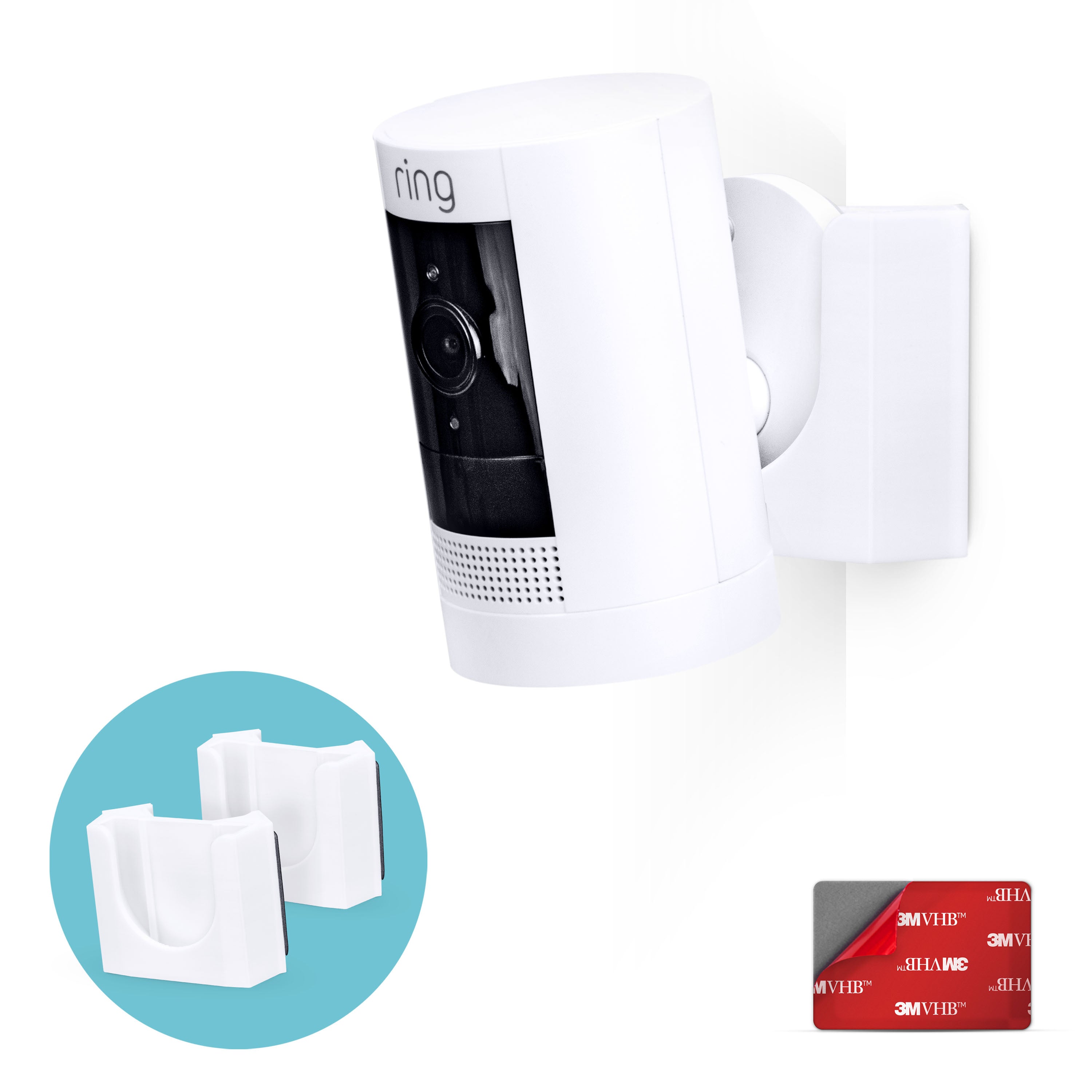 Corner Wall Mount For Ring Stick Up Cam (2 Pack) Security Camera ...