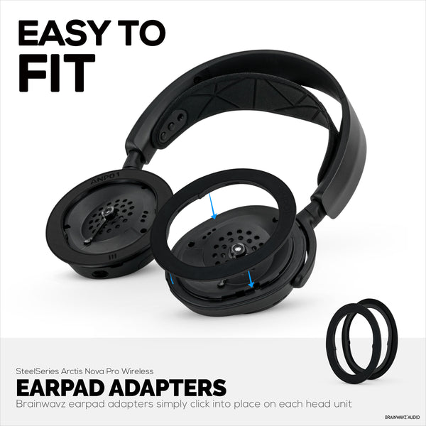 Earpads Adapter Ring For Steelseries Arctis Nova Pro Wireless Gaming H ...