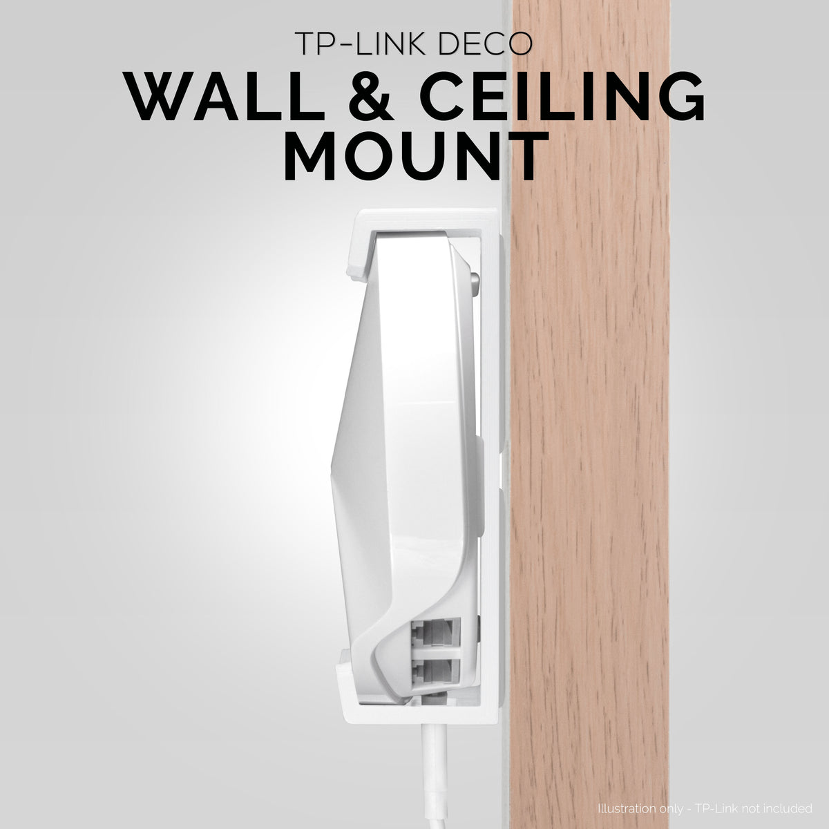 TP-Link Deco M5 & P7 Wall & Ceiling Mount Adhesive Bracket, Easy to In ...