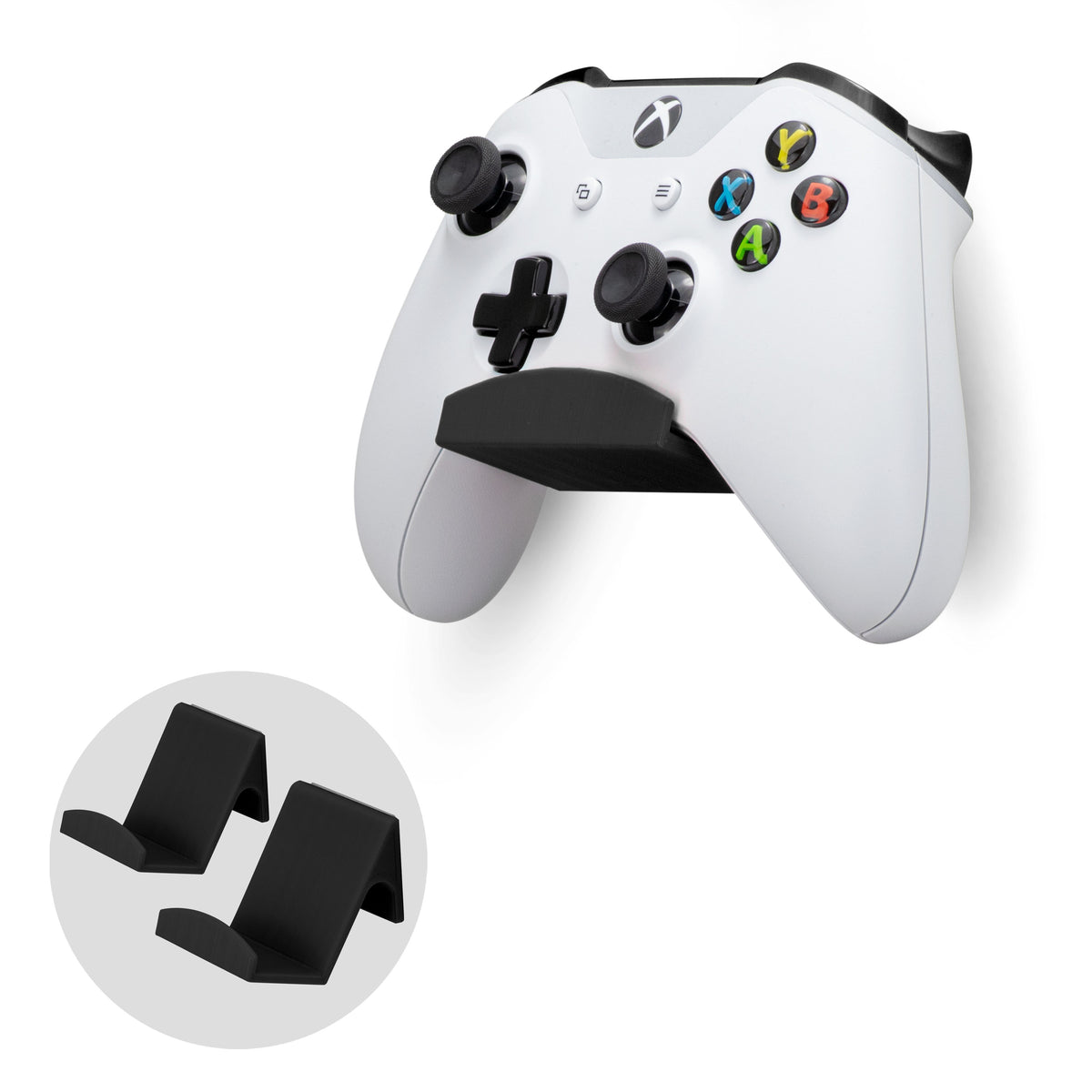 Game Controller Wall Mount Stand Holder (2 Pack) for XBOX ONE SWITCH ...