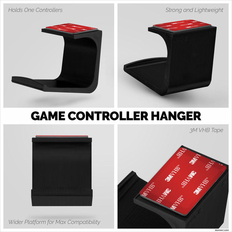 UGC-Z - Under Desk Universal Game Controller Holder Mount - Brainwavz Audio